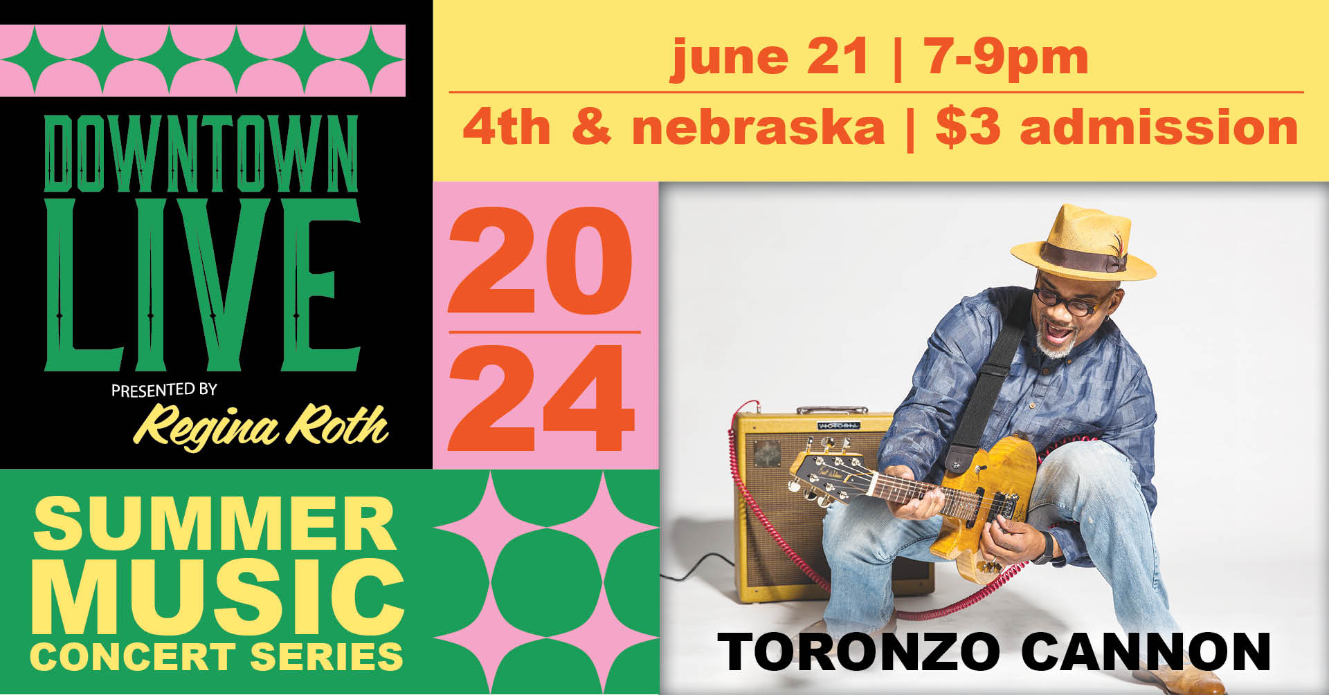 Downtown Live Presented by Regina Roth: Toronzo Cannon ...