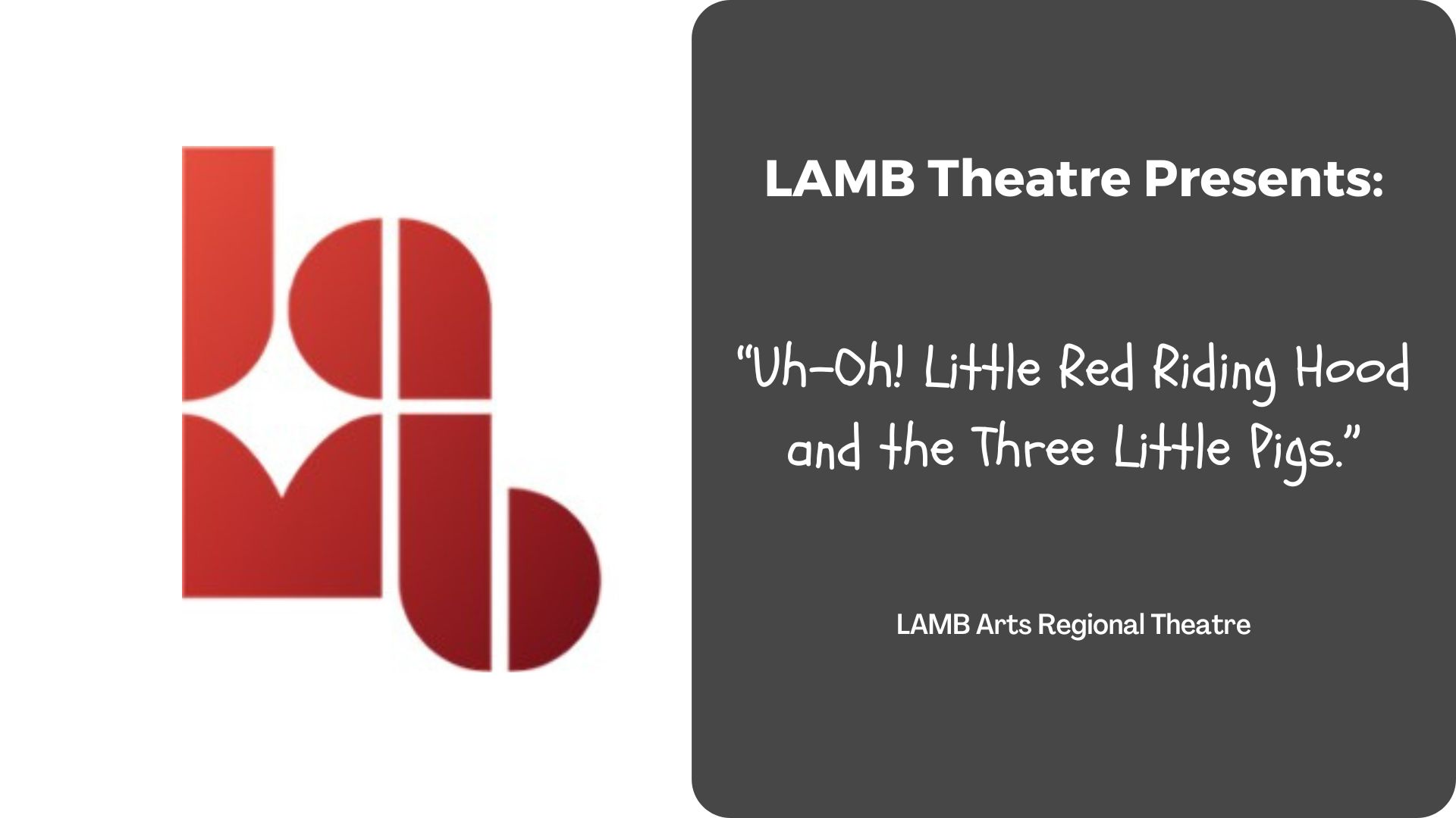 “Uh-Oh! Little Red Riding Hood and the Three Little Pigs ...