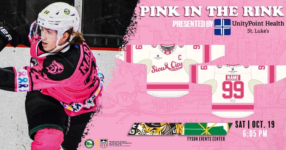 Pink in the Rink | ExploreSiouxLand.com