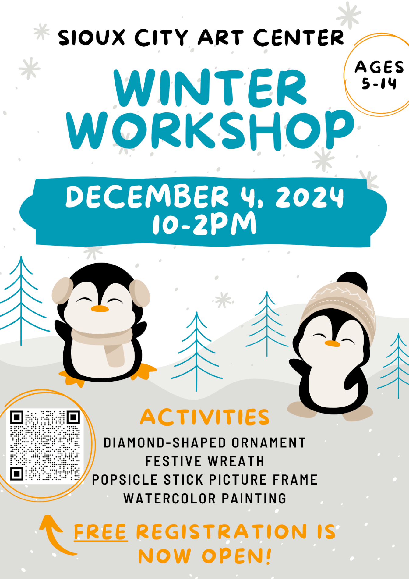 Free Winter Workshop | ExploreSiouxLand.com