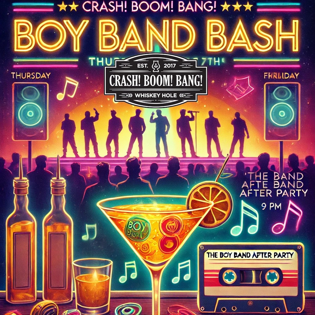 Bye Bye Bye to Boring Nights: Boy Band Bash Pre-Party ...