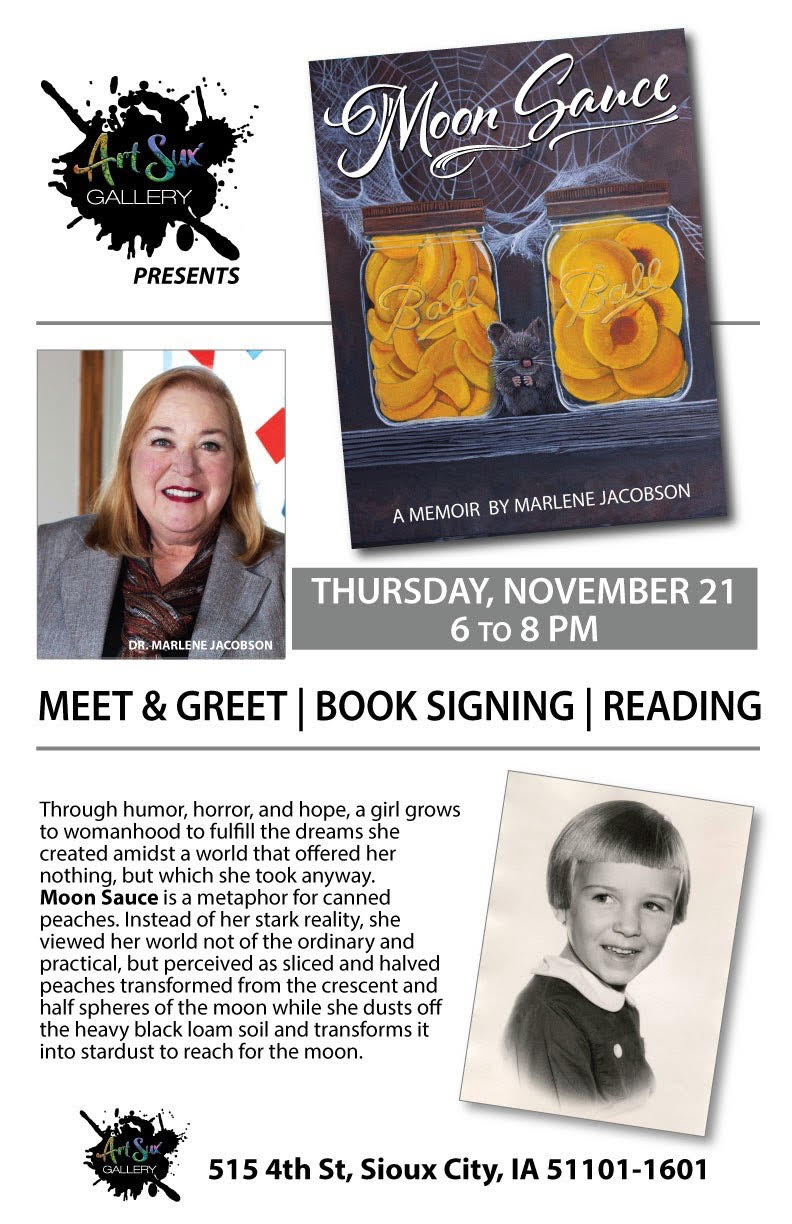 Author Marlene Jacobson: Book Signing & Meet and Greet ...