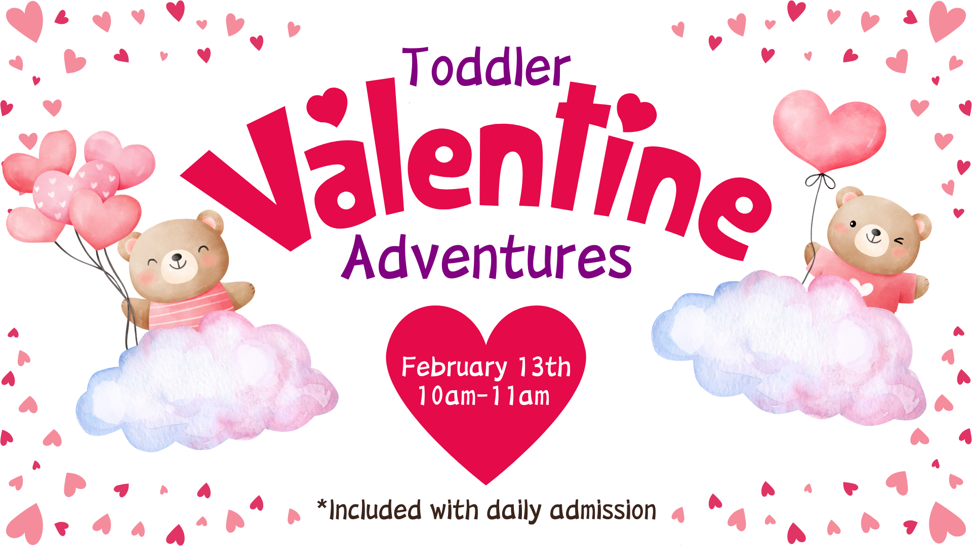 Toddler Valentine Adventures | ExploreSiouxLand.com
