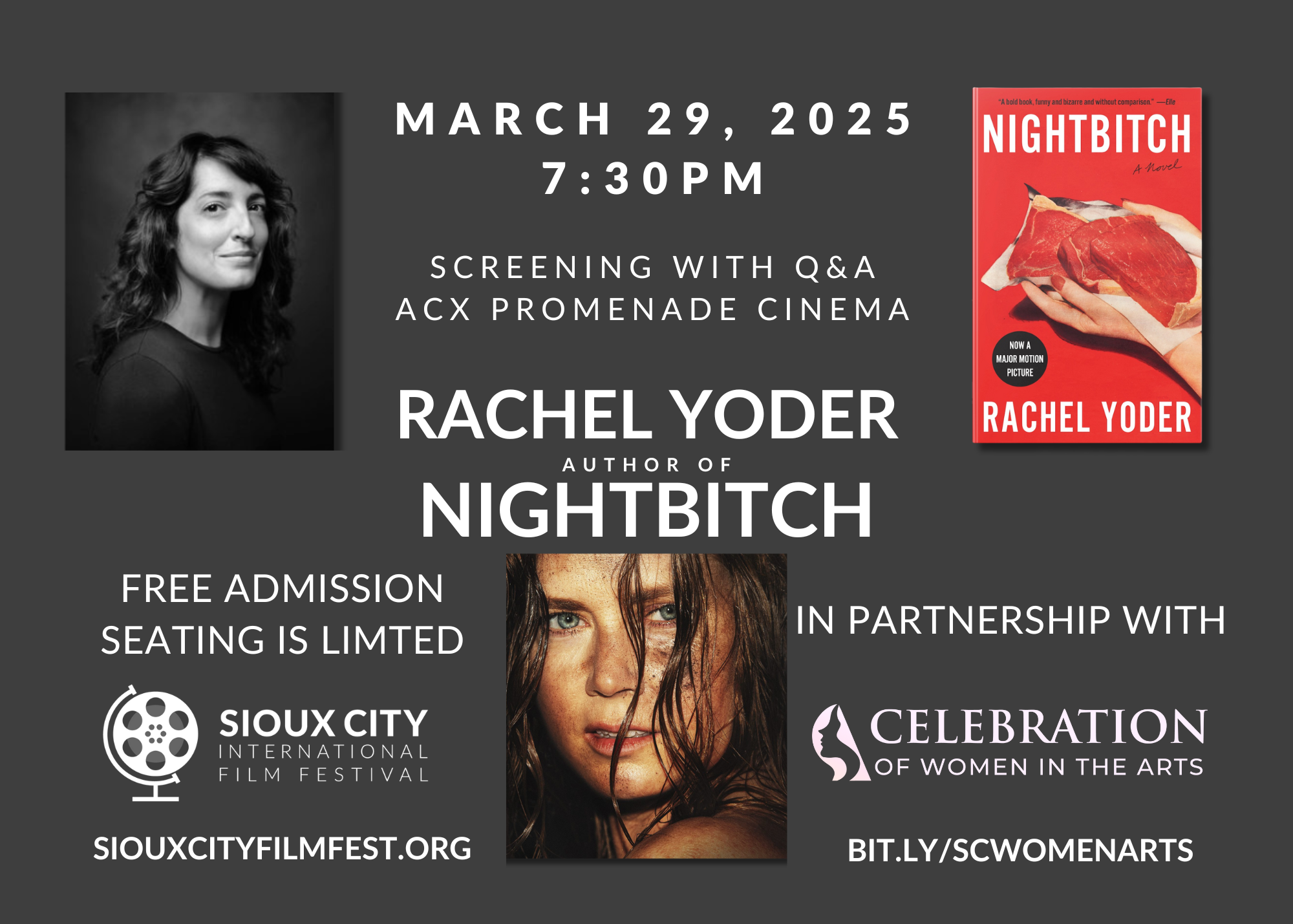 Screening with Q&A: Nightbitch with author Rachel Yoder | ExploreSiouxLand.com